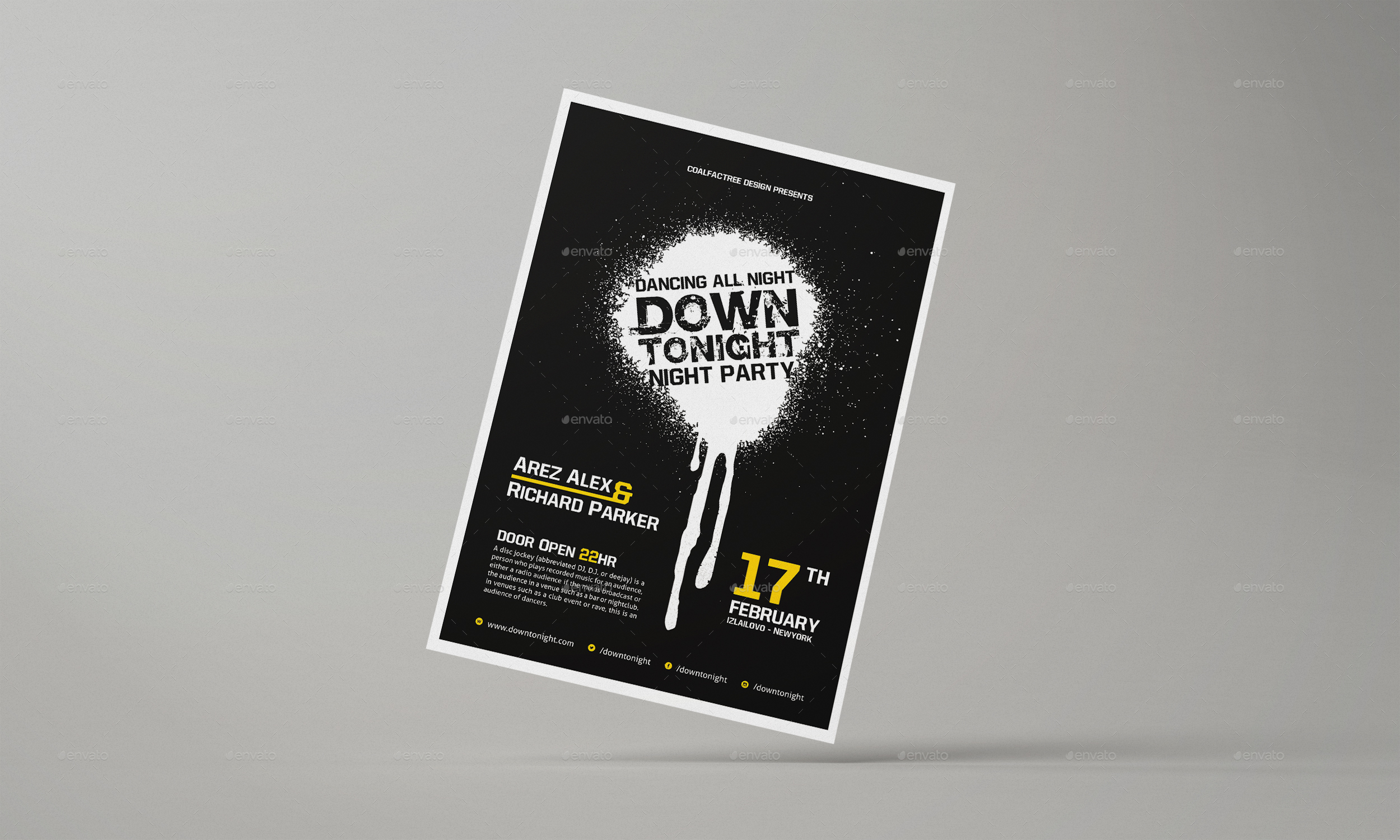 Minimal Flyer / Poster, Print Templates | GraphicRiver