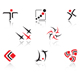 Set of symbols, Vectors | GraphicRiver