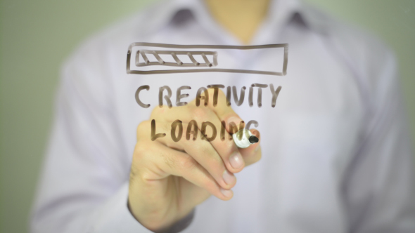 Creativity Loading, Illustration, Stock Footage | VideoHive
