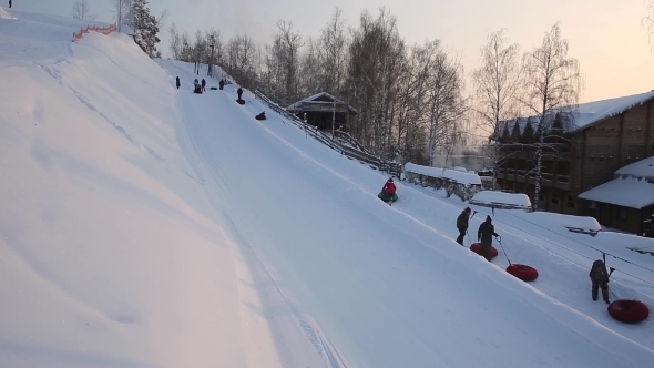 Fun Winter Vacation. Winter Holiday, Stock Footage | VideoHive