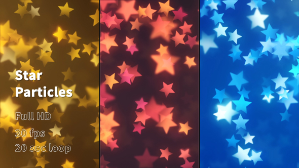 Star Particles, Motion Graphics | VideoHive