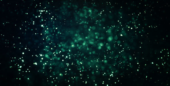 Particles Green Background, Motion Graphics | VideoHive