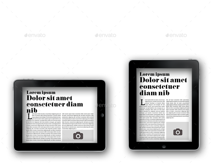 Ipad&Tablet 100 Pages Magazine, ePublishing | GraphicRiver