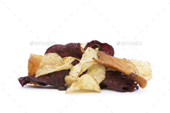 Organic Root Vegetable Crisps Stock Photo by kjekol | PhotoDune