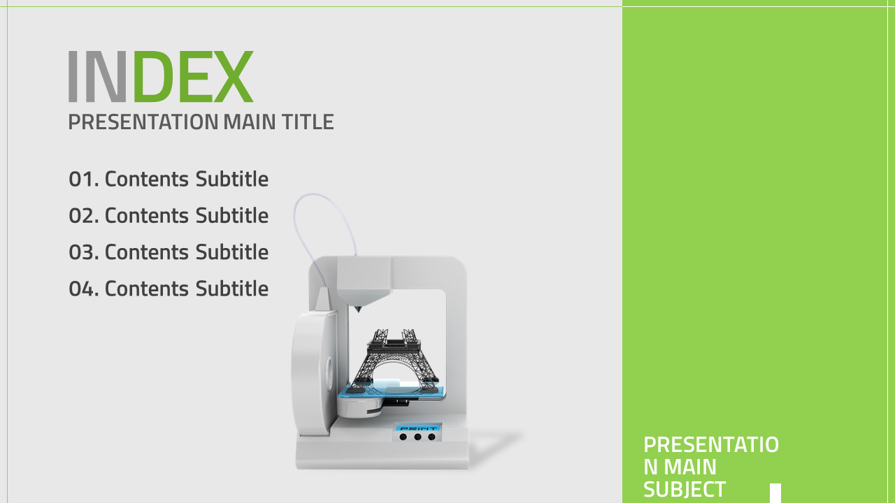 3D Printing, Presentation Templates | GraphicRiver