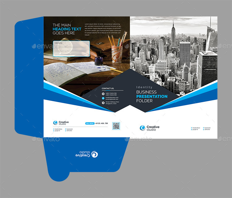 Presentation Folder by generousart | GraphicRiver