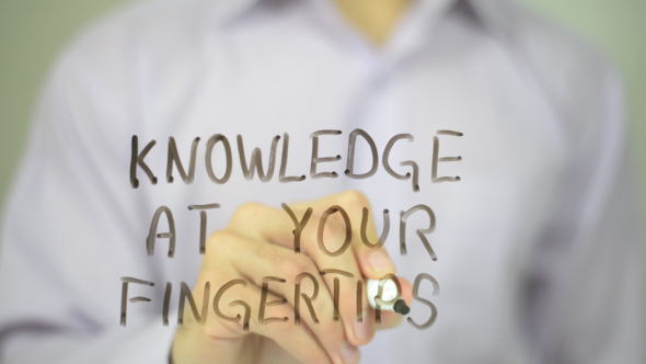 Knowledge at Your Fingertips, Stock Footage | VideoHive