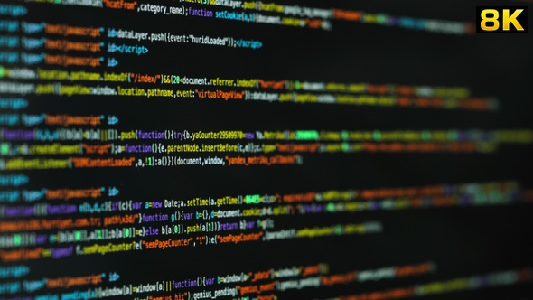 Computer Codes On Screen, Stock Footage | VideoHive