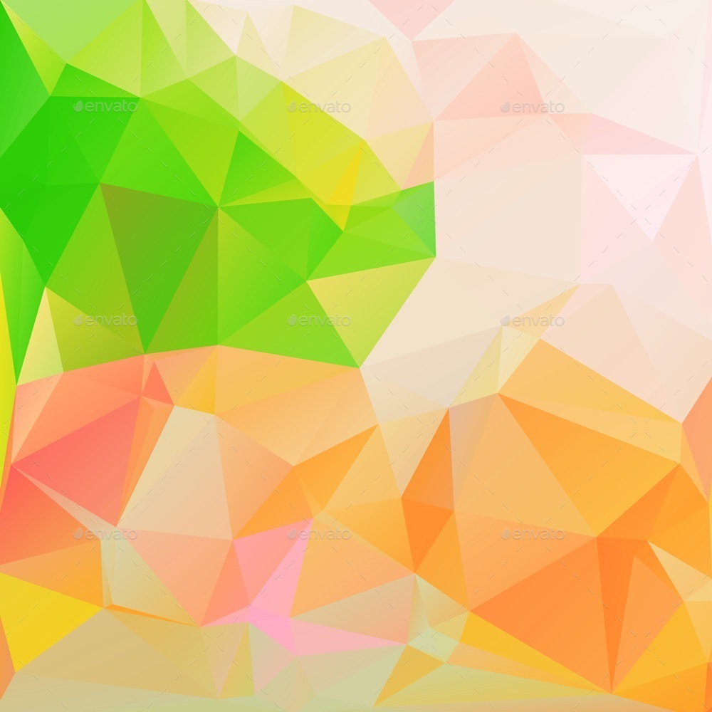 Flat polygon backgrounds bundle, Graphics | GraphicRiver