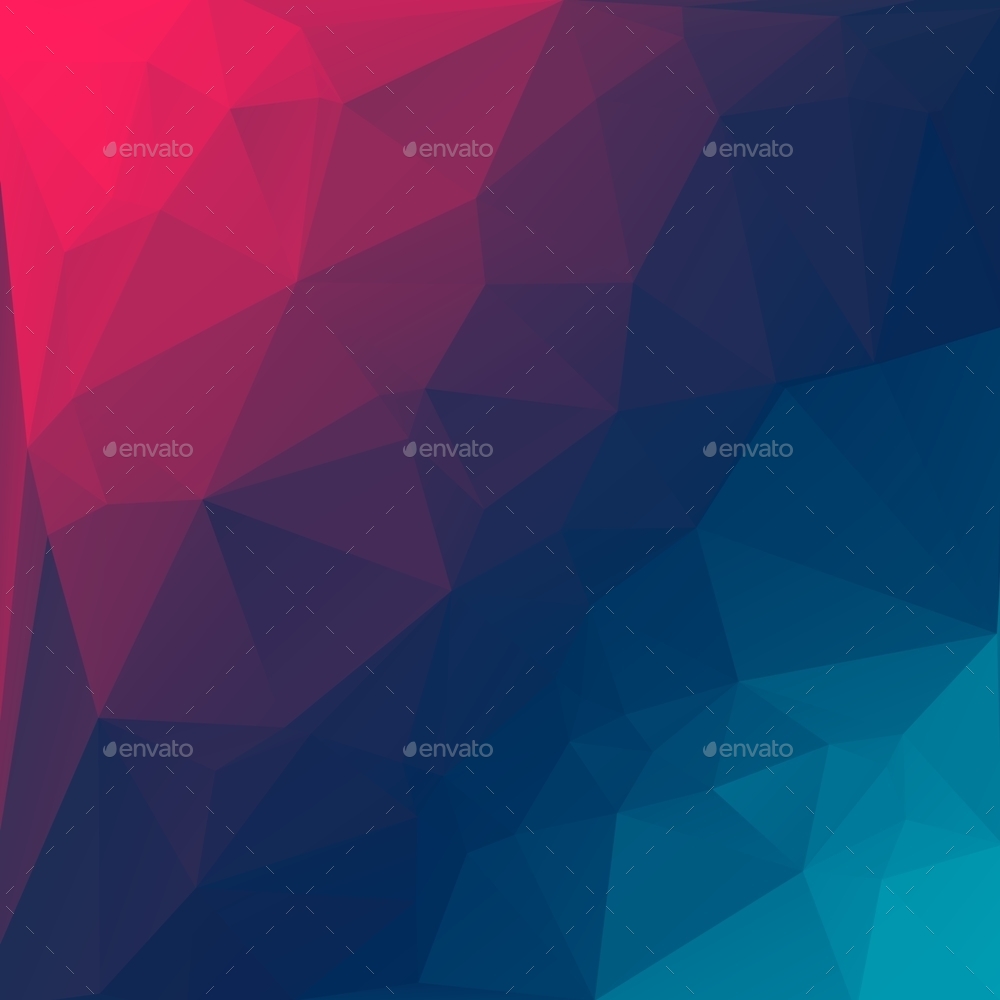 Flat polygon backgrounds bundle by kauster- | GraphicRiver