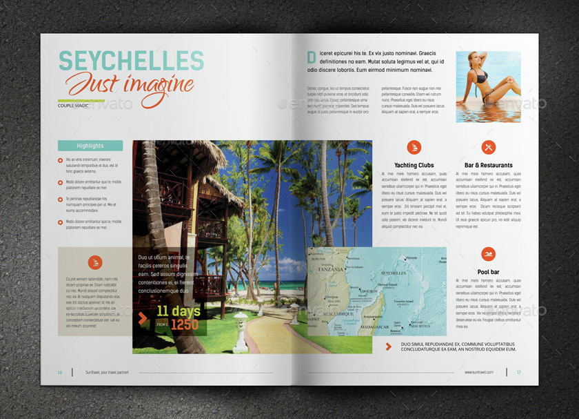 Travel Brochure, Print Templates | GraphicRiver