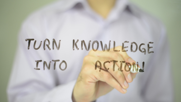 Turn Knowledge into Action, Stock Footage | VideoHive