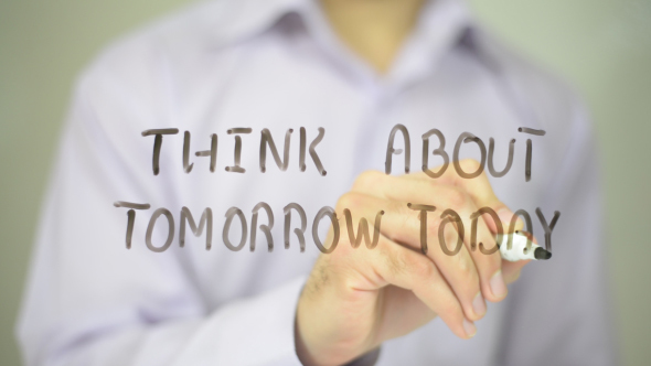Thinking About Tomorrow Today , Stock Footage | VideoHive