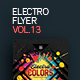 Electro Colors - Flyer Template by Intenseartisan_Stock | GraphicRiver