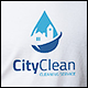 City Drop Clean, Logo Templates | GraphicRiver