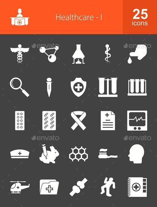 500 Vector Inverted Glyph Icons Bundle, Icons | GraphicRiver
