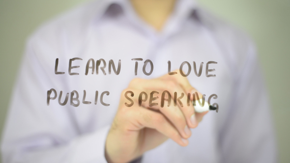 Learn to Love Public Speaking, Stock Footage | VideoHive