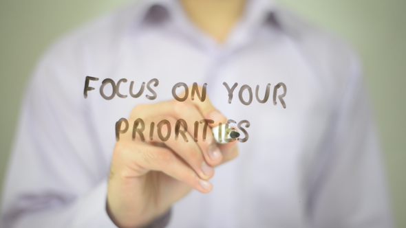 Focus on Your Priorities, Stock Footage | VideoHive