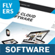 IT – Software Flyers 5 – 4 Options, Print Templates | GraphicRiver
