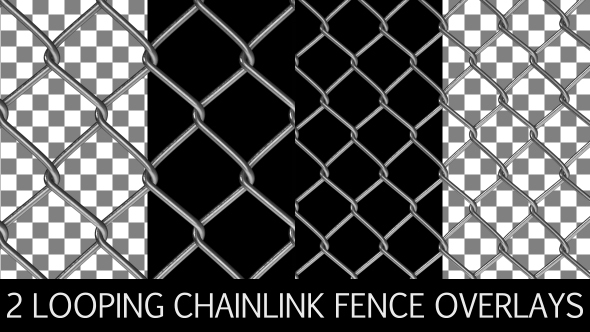 Chainlink Fence Overlays, Motion Graphics | VideoHive