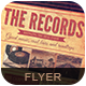 The Records Flyer Poster, Print Templates | GraphicRiver