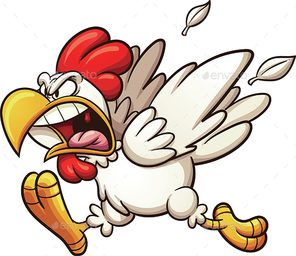 Angry Chicken by memoangeles | GraphicRiver