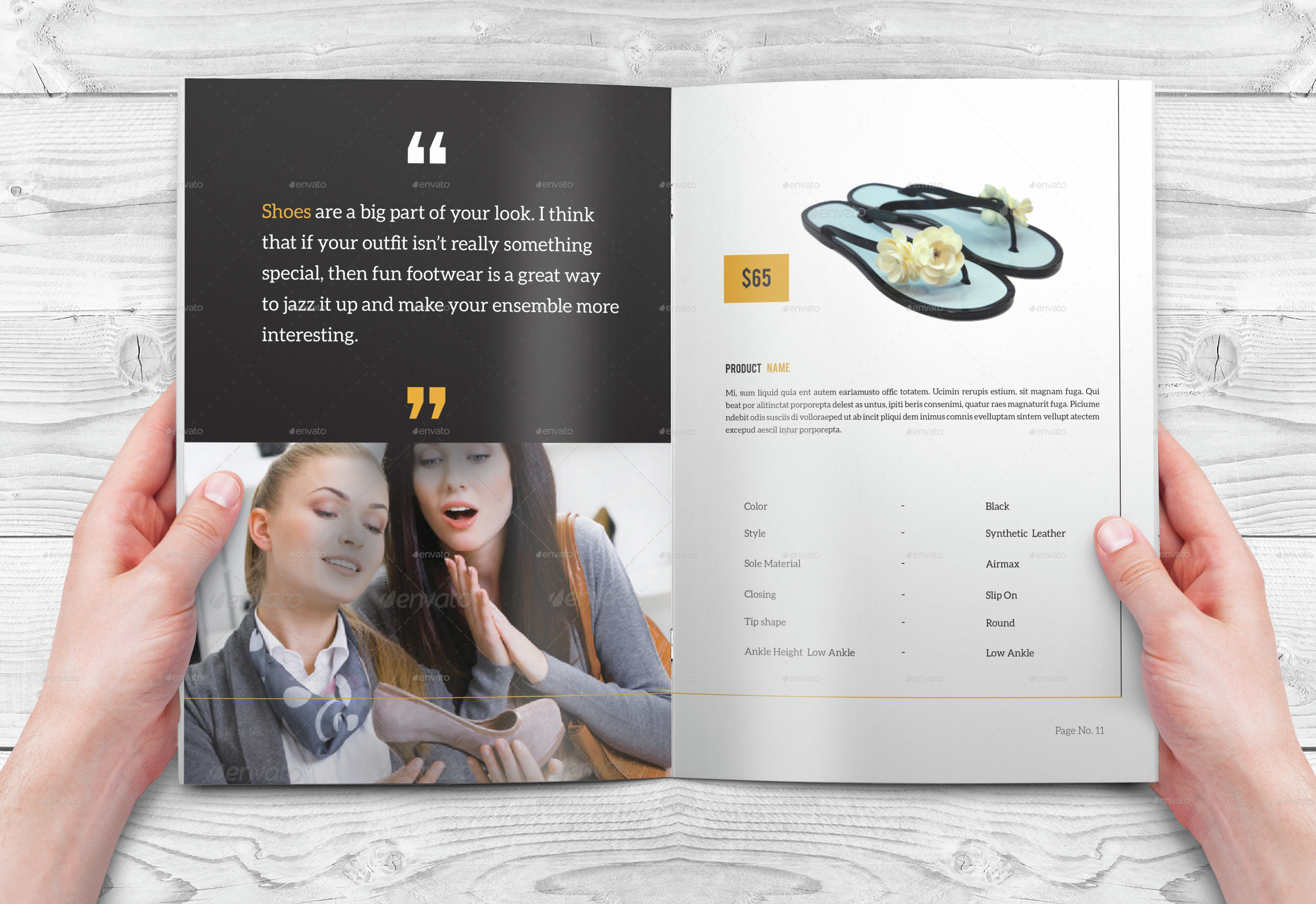 Bi-Fold Product Catalog I Creative Indesign Brochure Template by arnabkumar