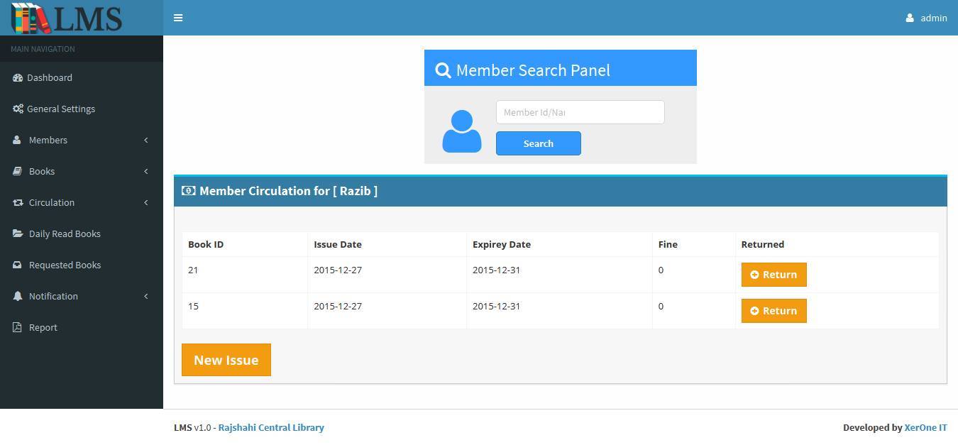 Library Management System (LMS) by xeroneitbd | CodeCanyon