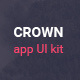 Crown Android Material UI Kit, Web Elements | GraphicRiver