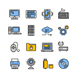 Computer Technology Outline Icon Set, Vectors | GraphicRiver
