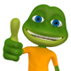 Fritzy Frog 3D Character, Graphics | GraphicRiver