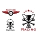 Racing And Motorsport Symbols Or Icons, Vectors | GraphicRiver