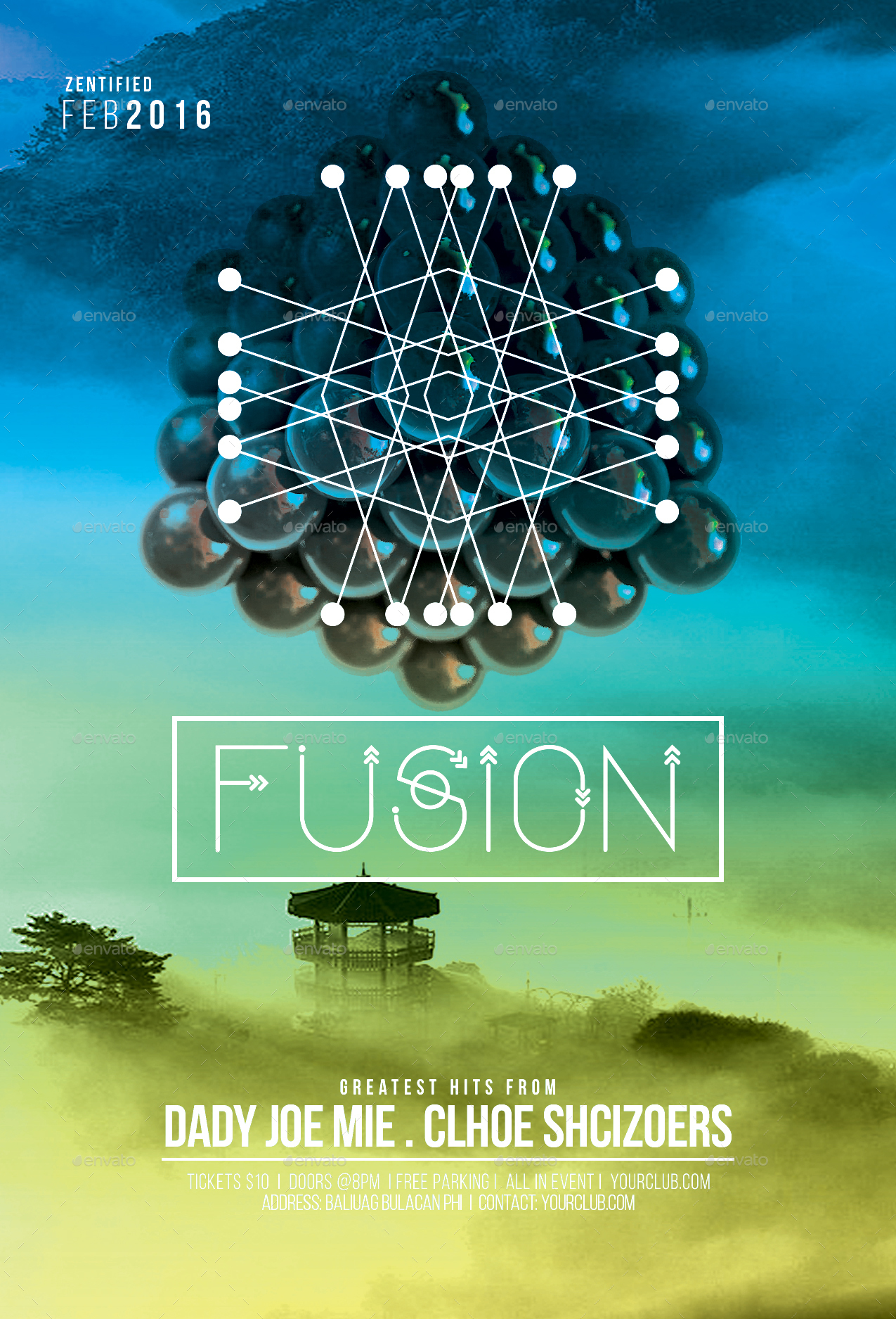 Fusion Flyer, Print Templates | GraphicRiver
