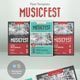 MusicFest Flyer Template, Print Templates | GraphicRiver