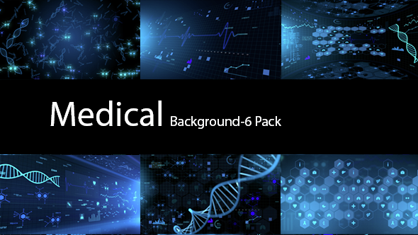 Medical Background-6 Pack, Motion Graphics | VideoHive