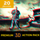 Premium 3D Action Pack (20+ Action), Add-ons | GraphicRiver