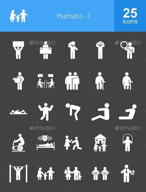 500 Vector Inverted Glyph Icons Bundle (Vol-8), Icons | GraphicRiver