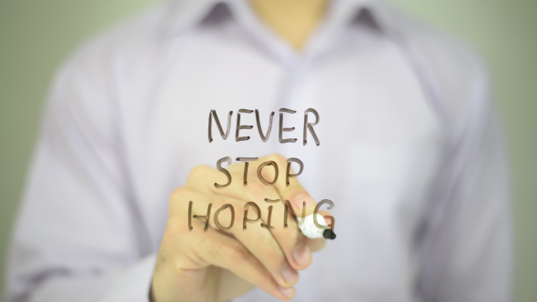 Never Stop Hoping, Stock Footage | VideoHive