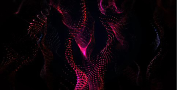 Red Particles Background, Motion Graphics | VideoHive