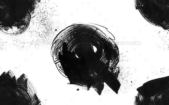 Ink Black Set, Graphics | GraphicRiver