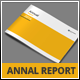 Landscape Annual Report Template, Print Templates | GraphicRiver