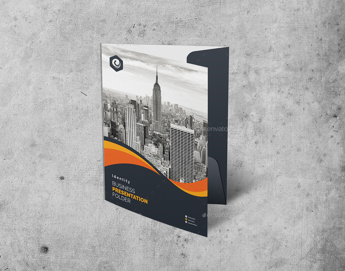 Presentation Folder, Print Templates | GraphicRiver