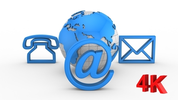 Contact Us Animation, Motion Graphics | VideoHive