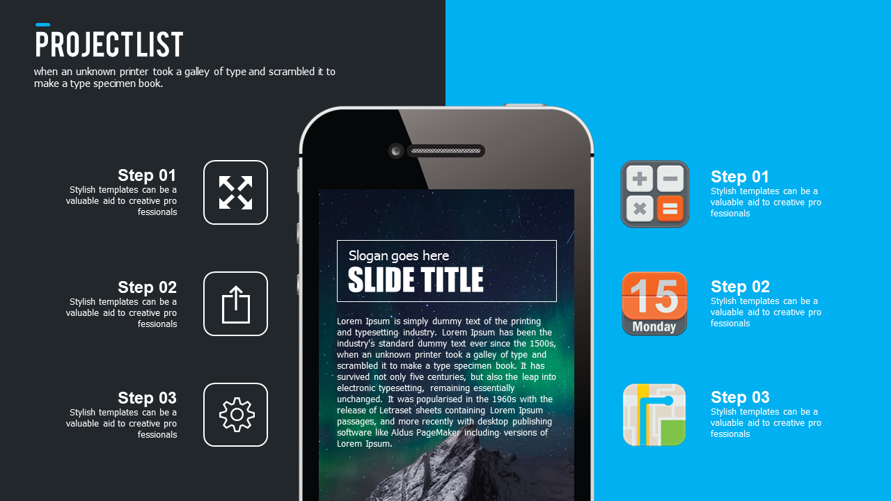 Mobile Application Design PowerPoint, Presentation Templates | GraphicRiver