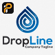 Drop Line logo, Logo Templates | GraphicRiver