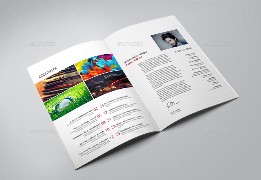Indesign Magazine Template vol 4, Print Templates | GraphicRiver
