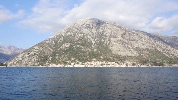 Seascape Of Boka Bay, Stock Footage | VideoHive