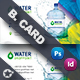Drinking Water Service Business Card Templates, Print Templates ...