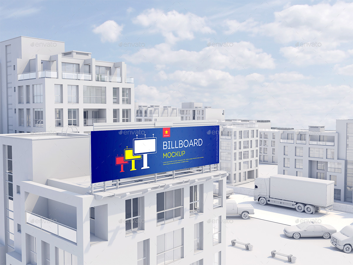 Billboard / Poster Mockup, Graphics | GraphicRiver