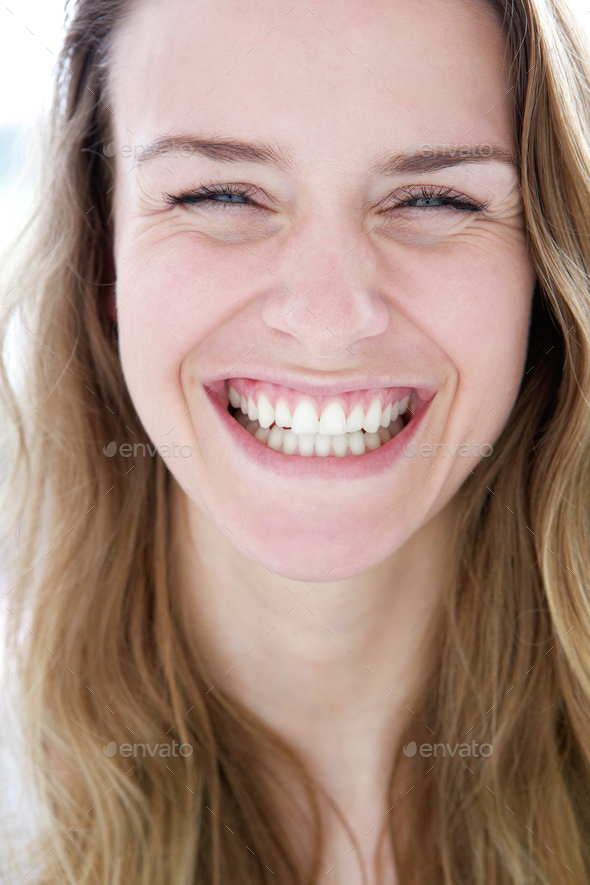 Woman Laughing